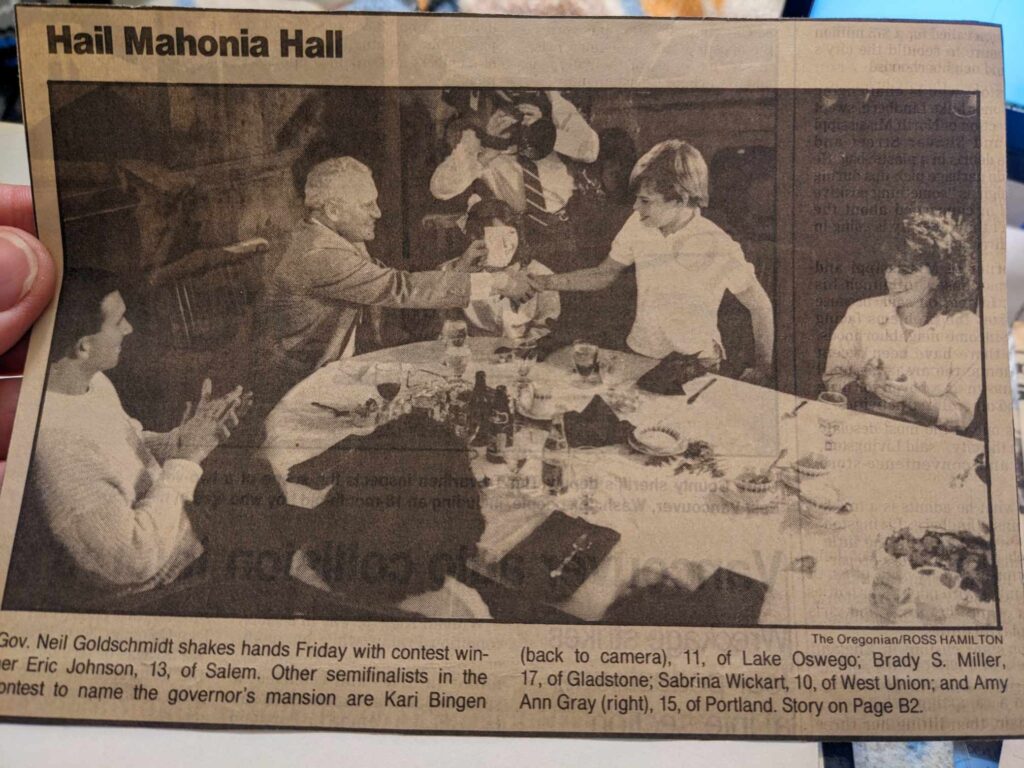 A grape, a contest and a grandmother's legacy: how the governor's home ...