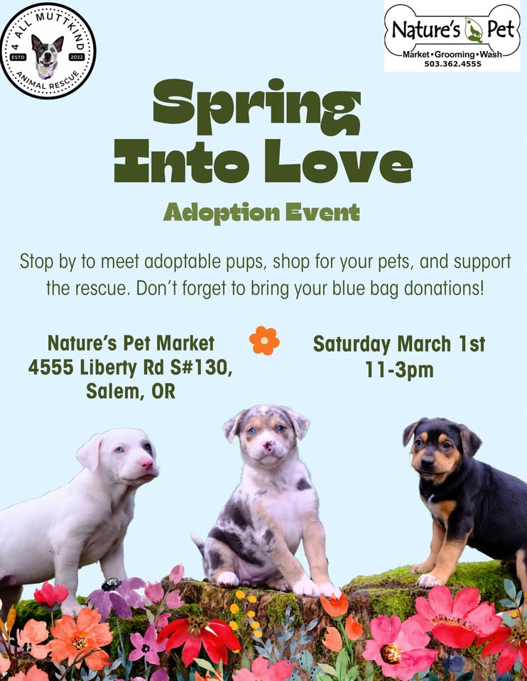 Spring Into Love Adoption Event - Salem Reporter