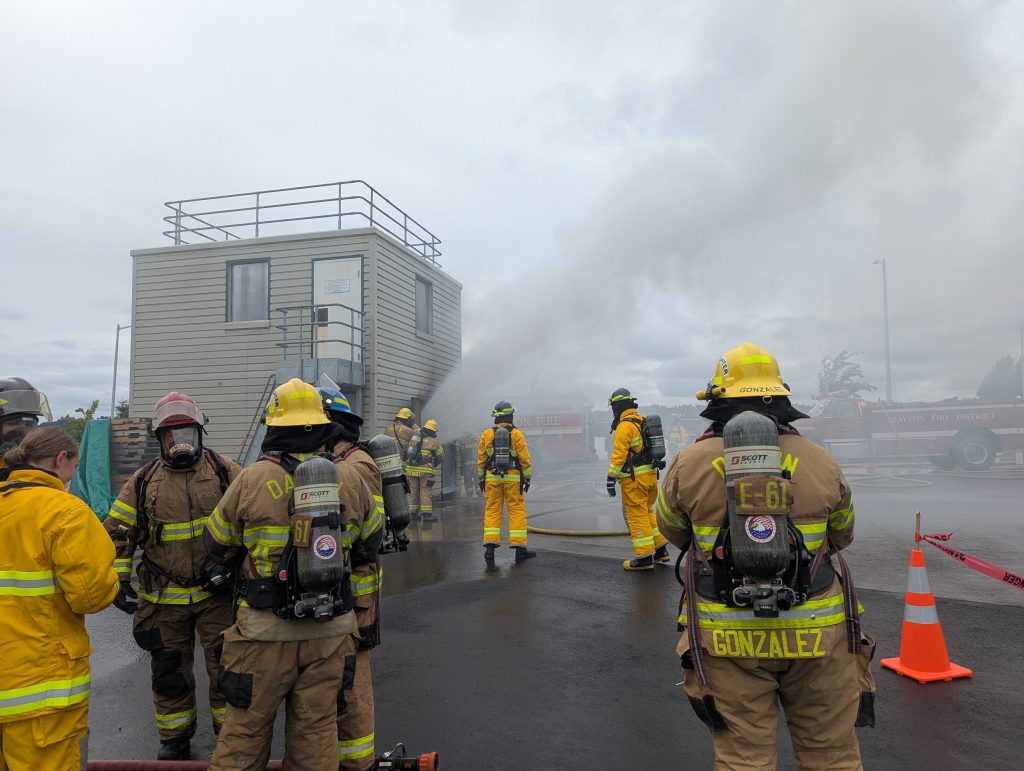West Salem High School hosts live fire training for high school ...